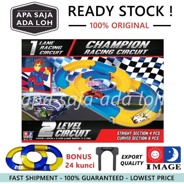 Jual Track Tamiya 1 Jalur IMAGE 4WD Champion Racing Circuit 2 Level ...