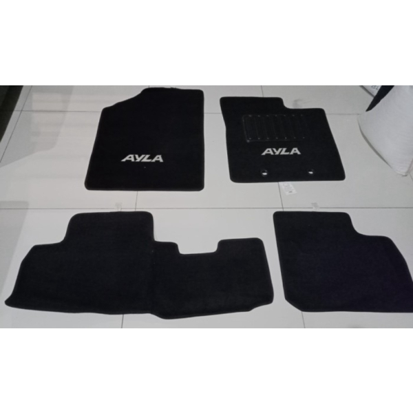 Jual KARPET BLUDRU MOBIL DAIHATSU AYLA - FULL SET ORIGINAL - lengkap ...
