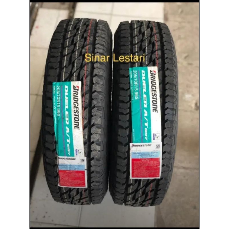 Jual Ban Bridgestone DUELER AT697 205 70 R15 96S Ban Mobil Innova ...
