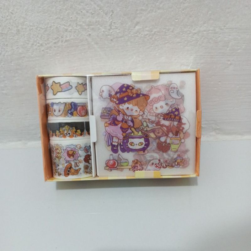 Jual Stiker Momo / Stiker Lucu kotak kecil & Stiker 100 Lembar 4 Warna ...