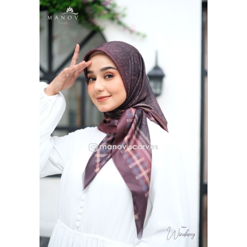 Jual jilbab manov scarves parimas series | Shopee Indonesia