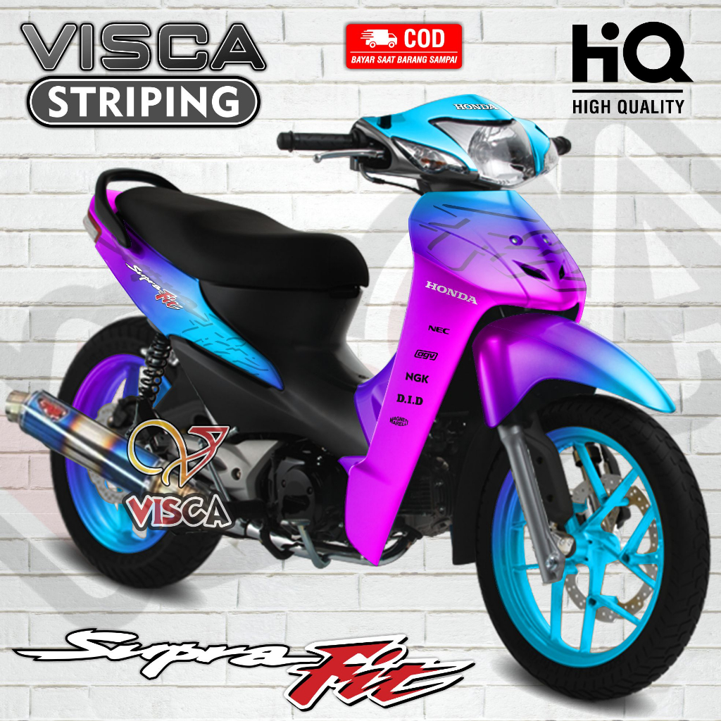 Jual Decal Supra Fit New Full Body - Stiker Supra Fit New - Dekal Supra ...
