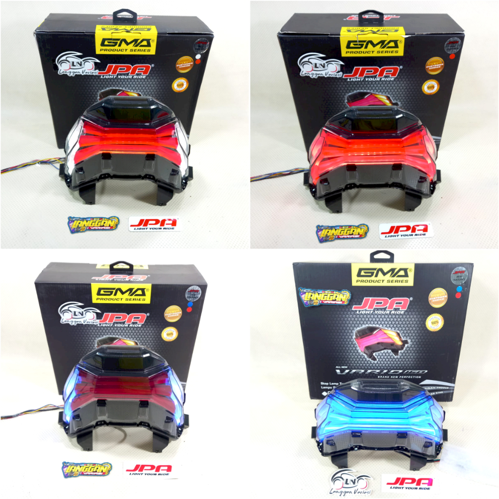 Jual Lampu Stop Stoplamp LED + Sein Sign Sen JPA Original Vario 160 ...