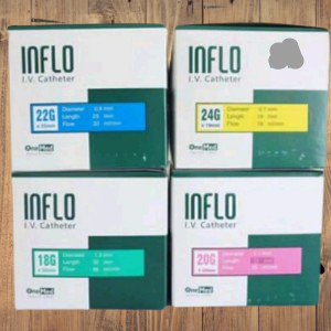 Jual INFLO ONEMED PER BOX ISI 50 PCS ABOCATH | Shopee Indonesia