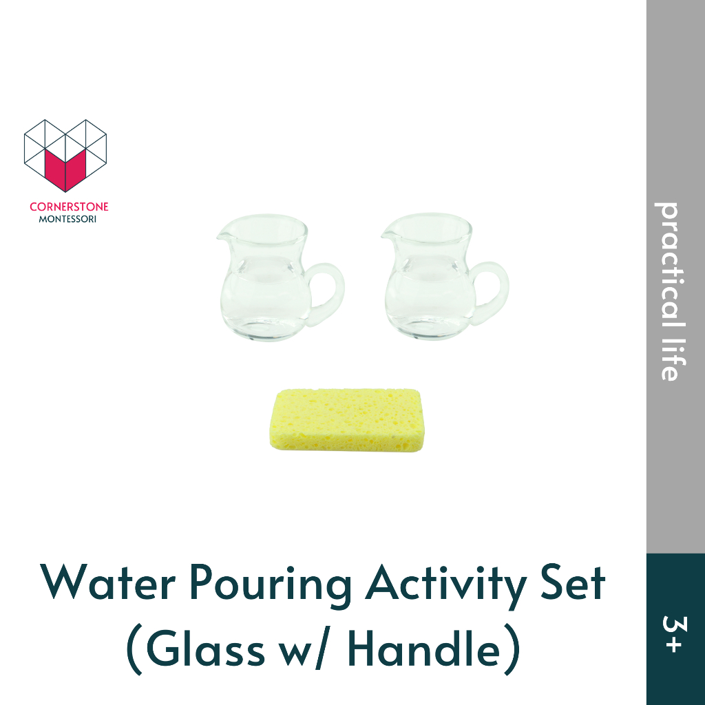 Jual Cornerstone Montessori Water Pouring with Handle - Montessori ...