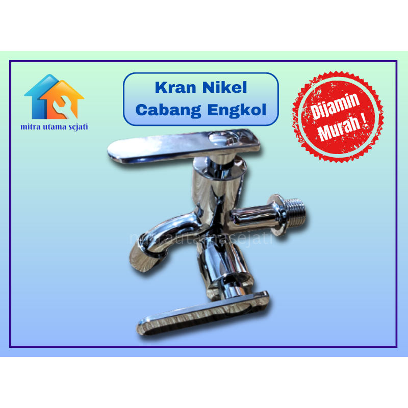 Jual Kran Cabang Engkol Keran Shower Cabang Kran Double Kran 2 Cabang ...