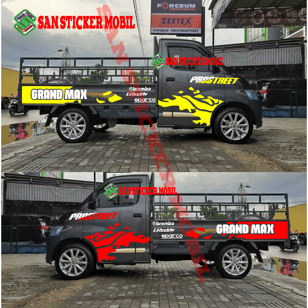 Jual 0687 CUTTING STICKER PICK UP GRAND MAX DESAIN TERBARU FUTURA APV ...