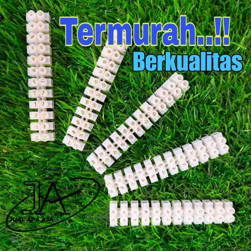 Jual Terminal Blok Krustin Terminal Kabel 4mm 12pin / Terminal renteng ...