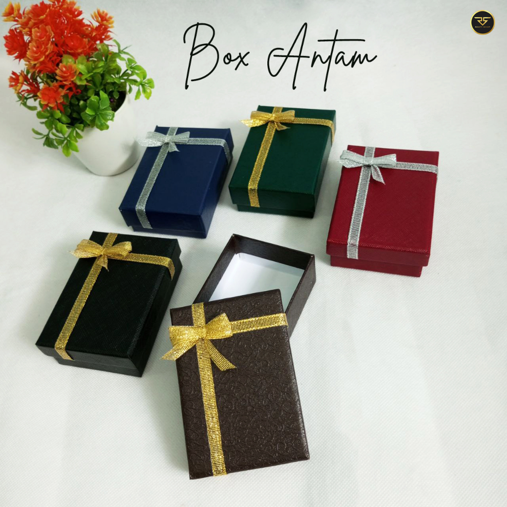 Jual Kotak Mini Gold - Mini Gift Box - Hard box LM - Kotak Box hadiah ...