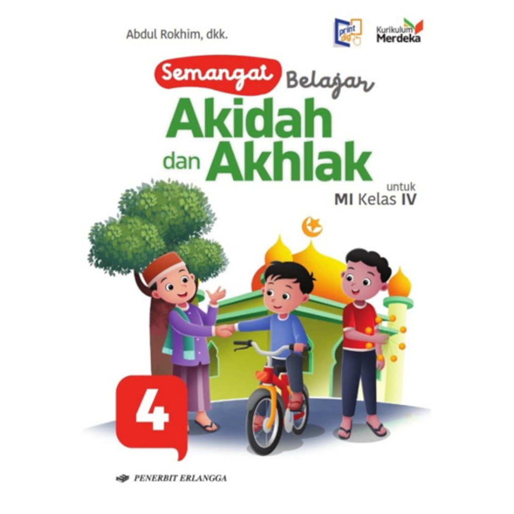 Jual Buku MI SEMANGAT BELAJAR AKIDAH DAN AKHLAK kelas 4 Kurikulum Merdeka | Shopee Indonesia