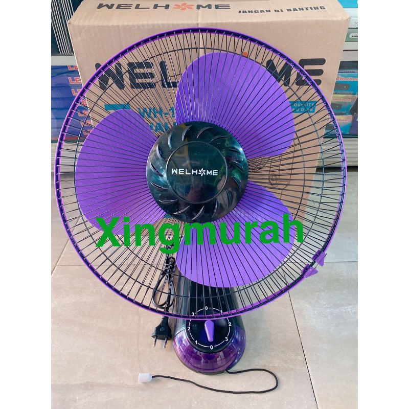 Jual Kipas dinding Welhome 16" / 1663 | Shopee Indonesia