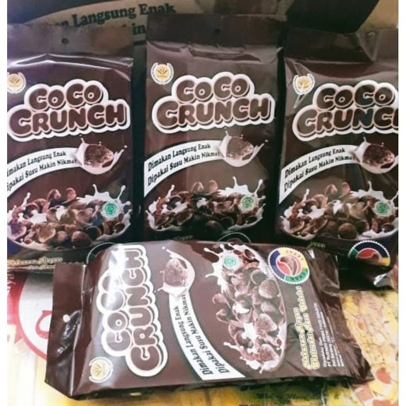 Jual Coco Crunch Sereal Gandum Coklat Susu (1 Pack Isi 10 Pcs) - Koko ...