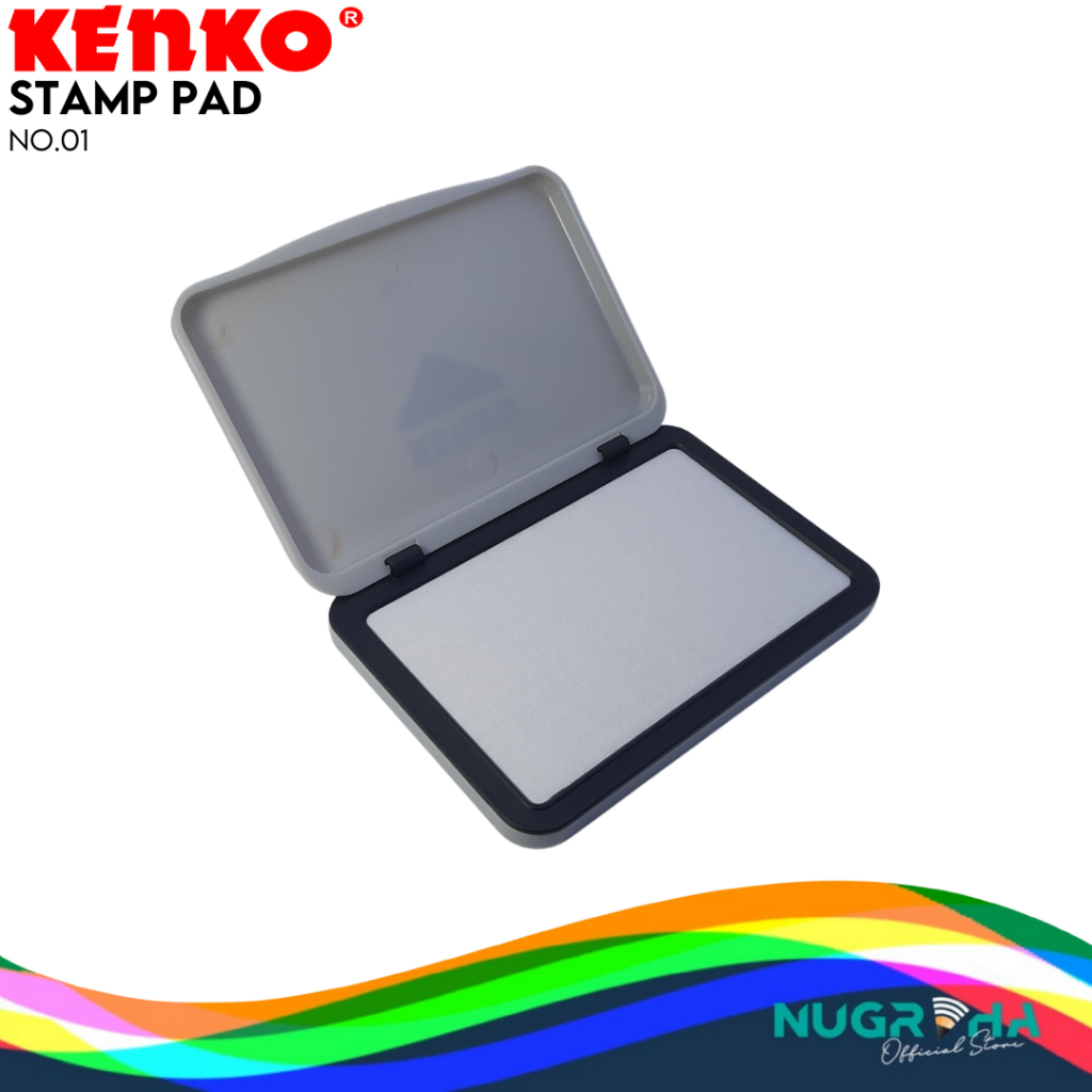Jual STAMP PAD BAK STEMPEL BANTALAN CAP KENKO NO.01 | Shopee Indonesia