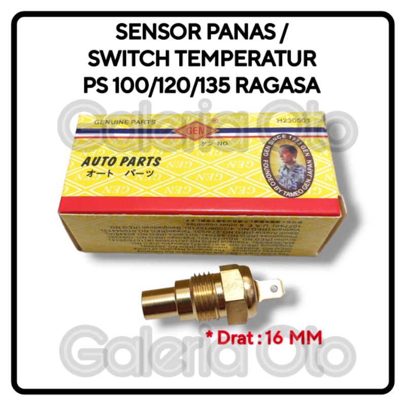 Jual Switch / Swit / Suit Temperatur / Sensor Panas Suhu Air Mobil Truck MITSUBISHI COLT DIESEL ...