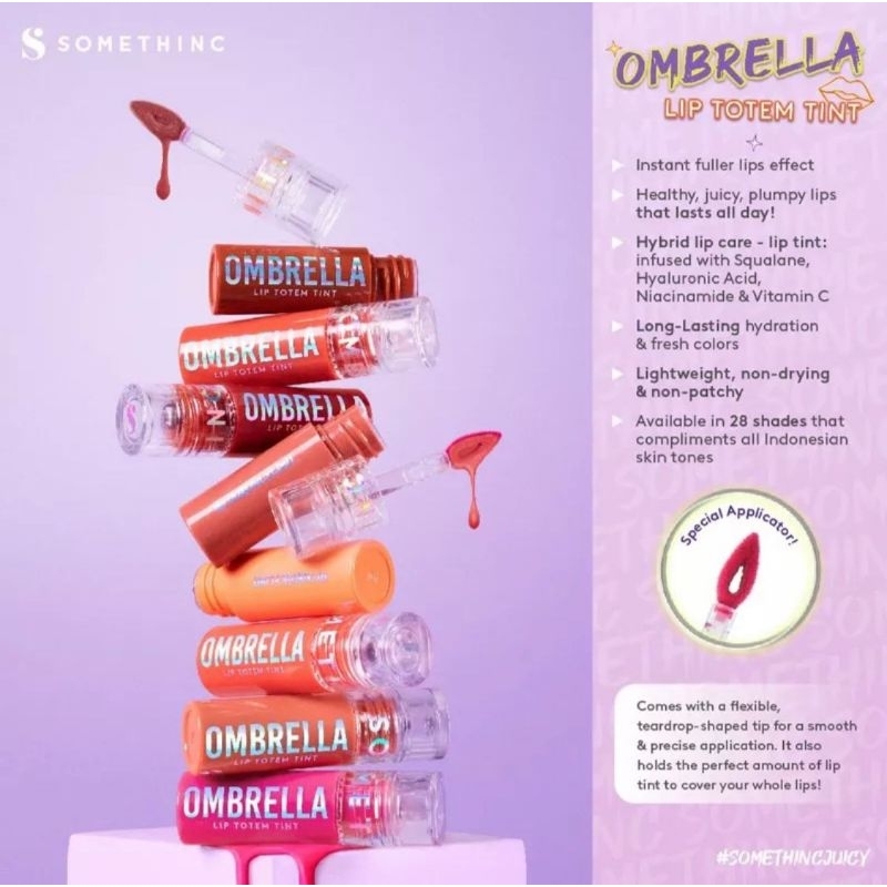 Jual Somethinc Ombrella Lip Tint / Somethinc Ombrella Lip Totem Tint | Shopee Indonesia