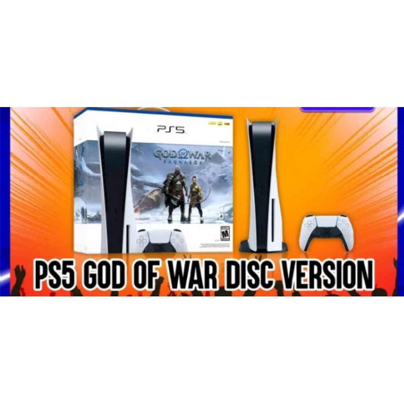Jual PS 5 GOW Disc Version Garansi resmi Sony Indonesia | Shopee Indonesia