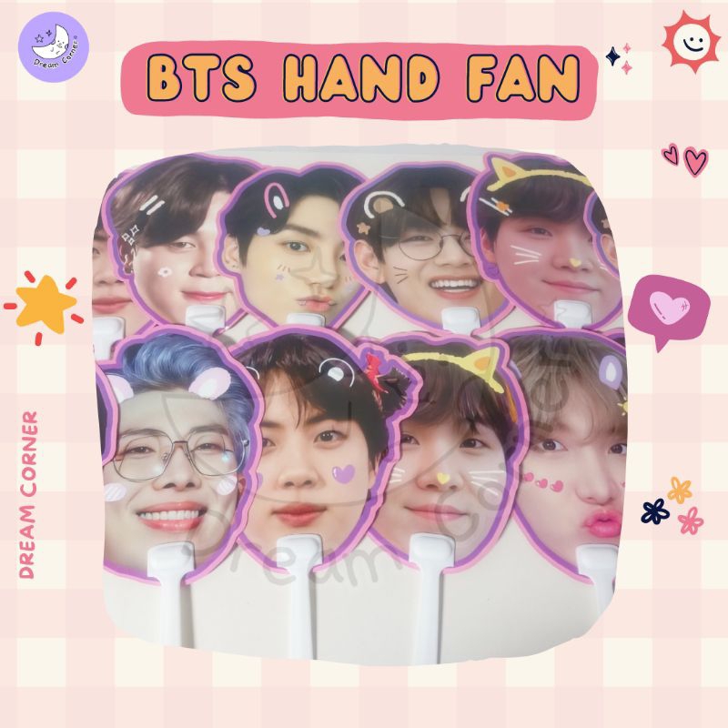 Jual BTS HAND FAN KIPAS TANGAN BTS KPOP | Shopee Indonesia