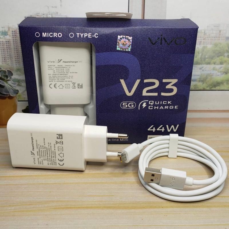 Jual Vivo Charger V23 5G 44W dan280 w Fast Chrging Micro Usb Dan Type C ...