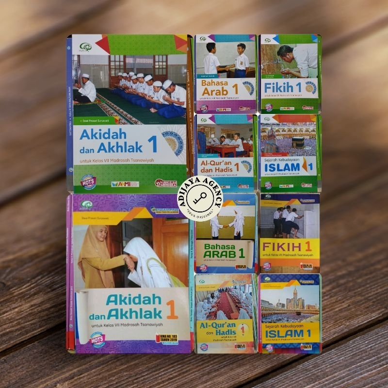 Jual Bahasa Arab Fikih Akidah Akhlak Al Quran Hadis SKI SMP MTs Kelas 7 VII Kurikulum Merdeka ...