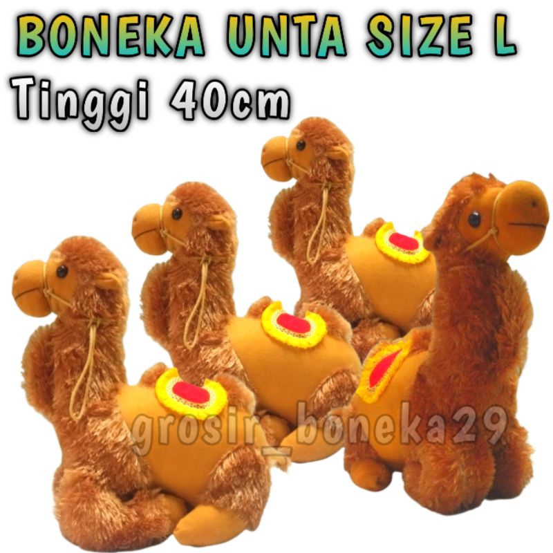 Jual Boneka unta arab size L ukuran tinggi 40cm | Shopee Indonesia