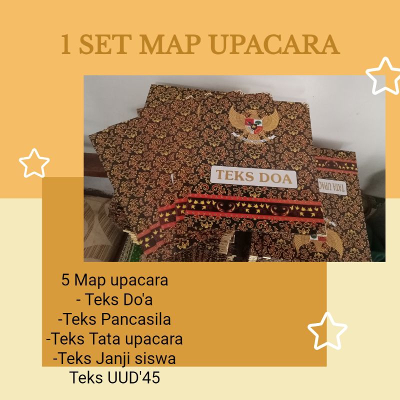 Jual 1 SET MAP UPACARA | Shopee Indonesia