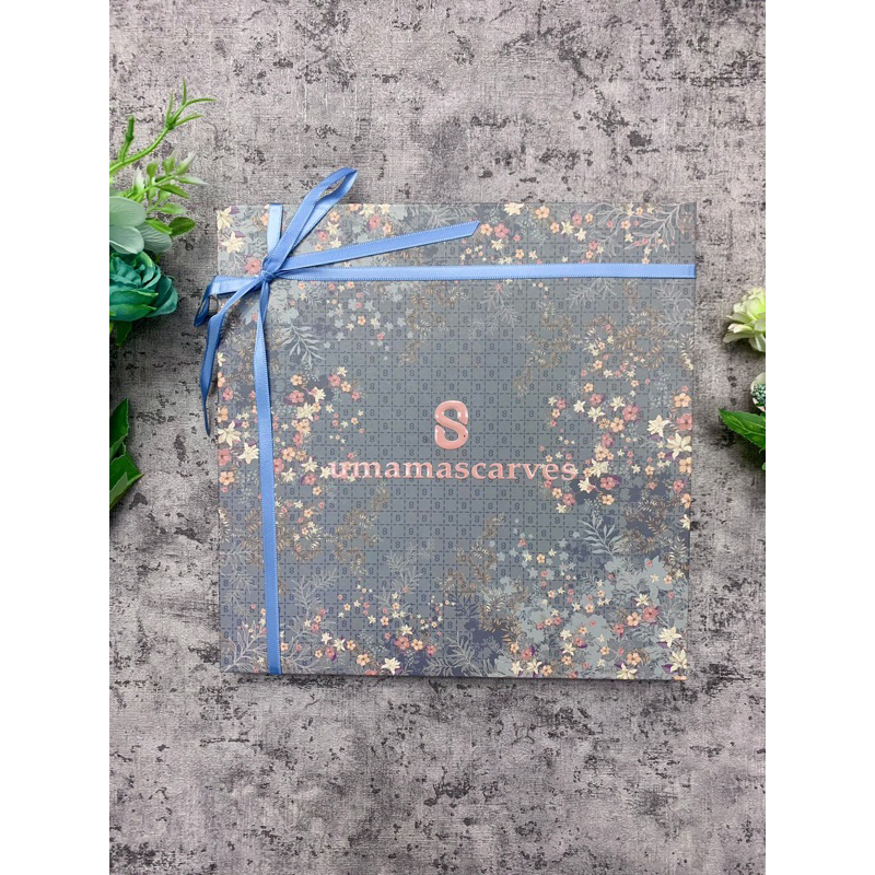 Jual Jilbab Voal Motif UMAMA SCRAVES BOX | Voal Premium UMAMA BOX ...