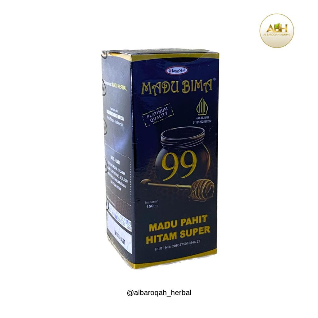 Jual MADU BIMA 99 MADU HITAM PAHIT 150 ML | Shopee Indonesia