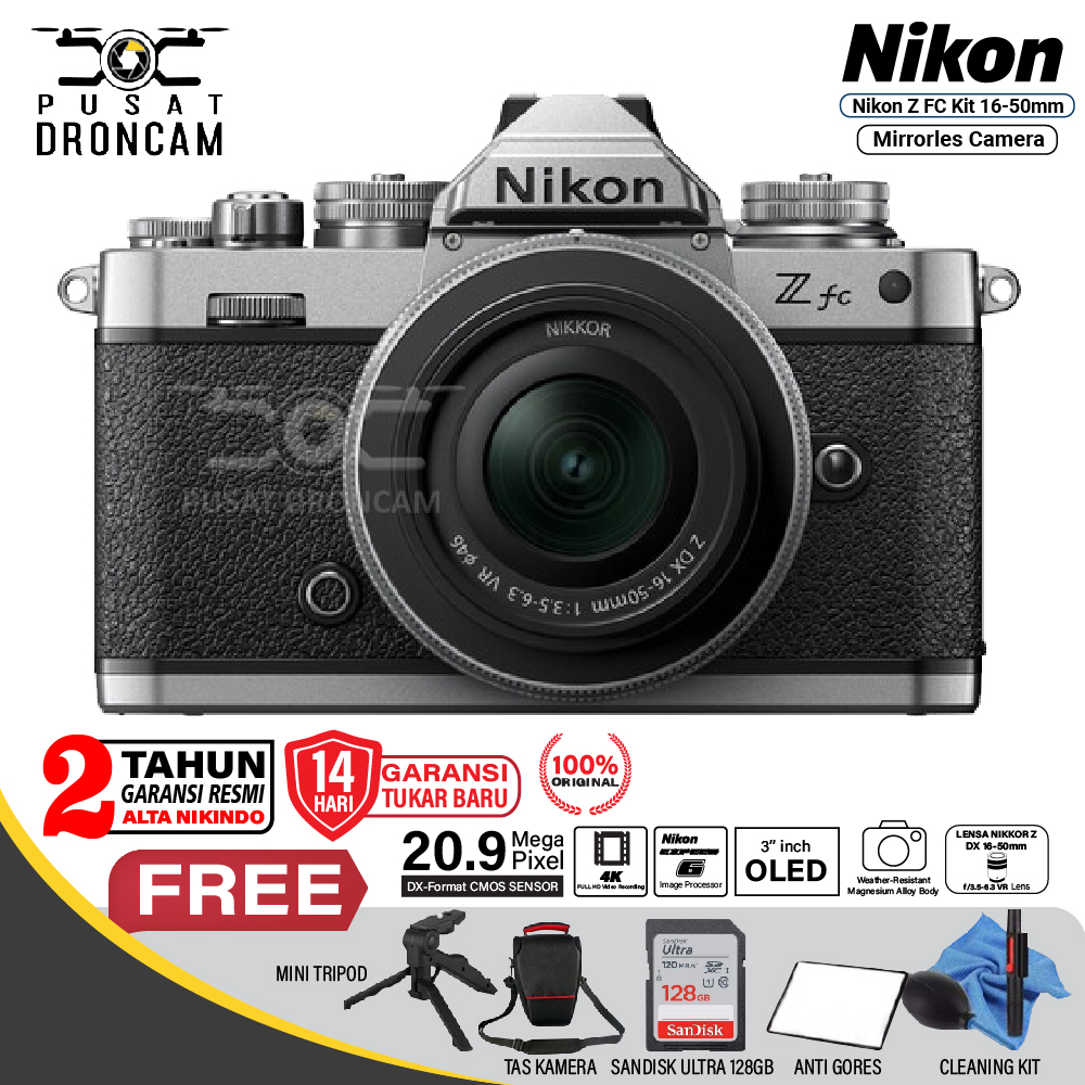 Jual Nikon Z fc kit 16-50mm Mirrorless Camera Nikon Zfc 16-50 Ori Resmi | Shopee Indonesia