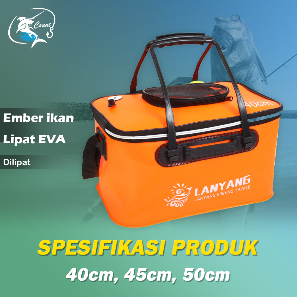 Jual Box Umpan Pancing 40CM 45CM 50CM / Box Ikan Portble Bahan EVA ...