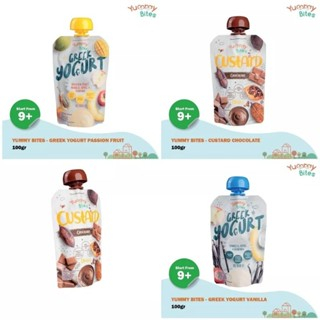 Jual Yummy Bites Puree 100g Pure Buah Bubur mpasi 100g Organic Korean ...