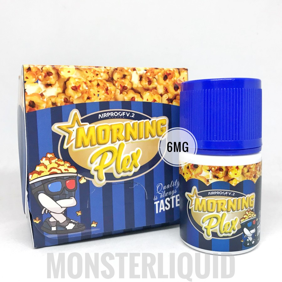 Jual MORNING PLEX POP CORN ROASTED CARAMEL BY MSI 6MG 60ML | Shopee ...