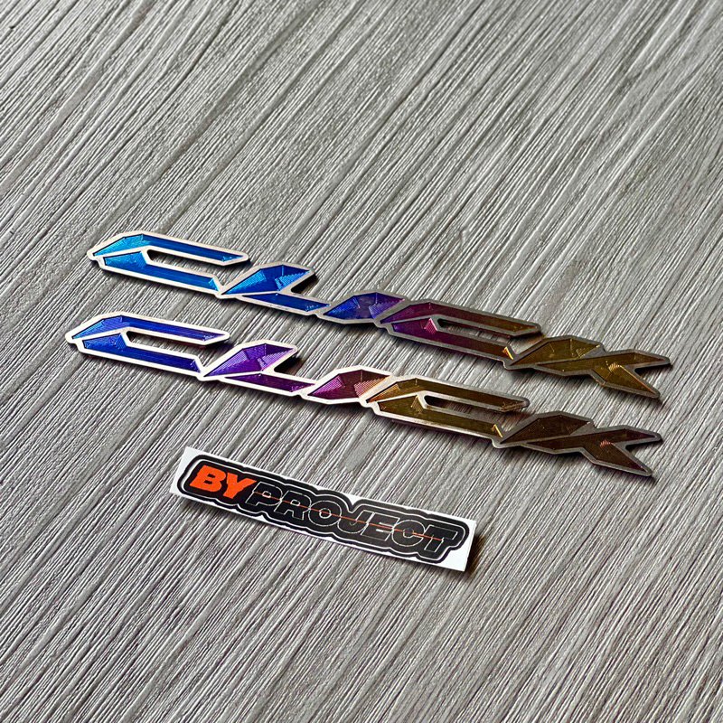 Jual Emblem Titanium Click Vario 150 | Shopee Indonesia