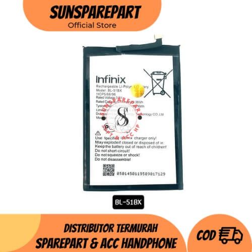 Jual BATERAI BATRE BATTERY INFINIX HOT 9 / HOT 9 PLAY / HOT 10 PLAY ...
