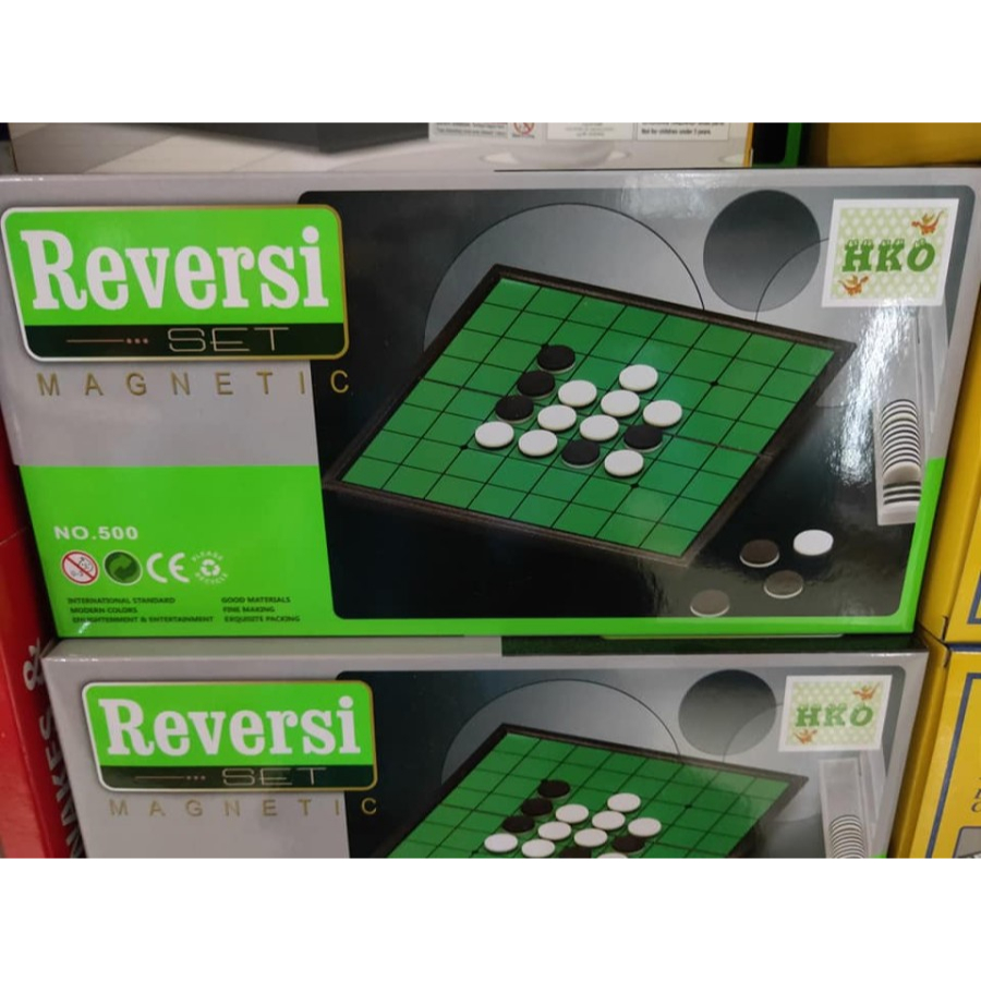 Jual MAINAN PAPAN MAGNET CATUR JEPANG OTHELLO REVERSI OTELO | Shopee ...