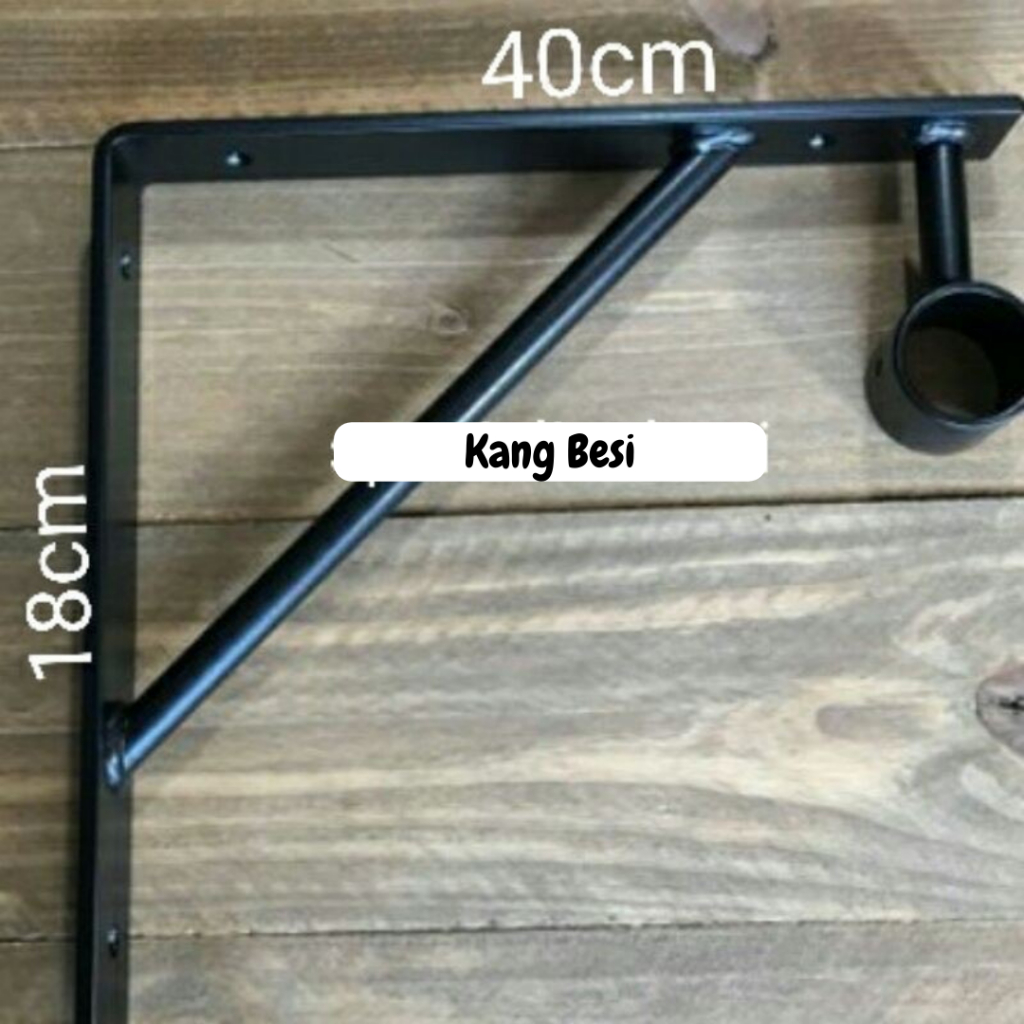 Jual Rak Besi Breket Siku Tempel Dinding Tebal | Shopee Indonesia