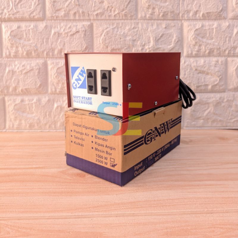 Jual Inverator / Auto Start / Anti Jeglek GNW 1000watt 2500watt ...