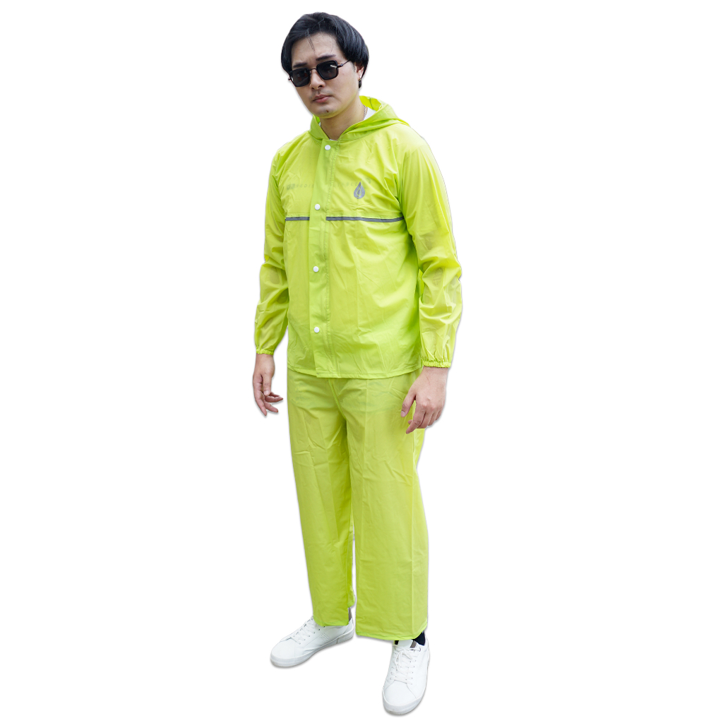 Jual Guyur Jas hujan List RAINCOAT Setelan Pria Wanita dewasa Anti ...