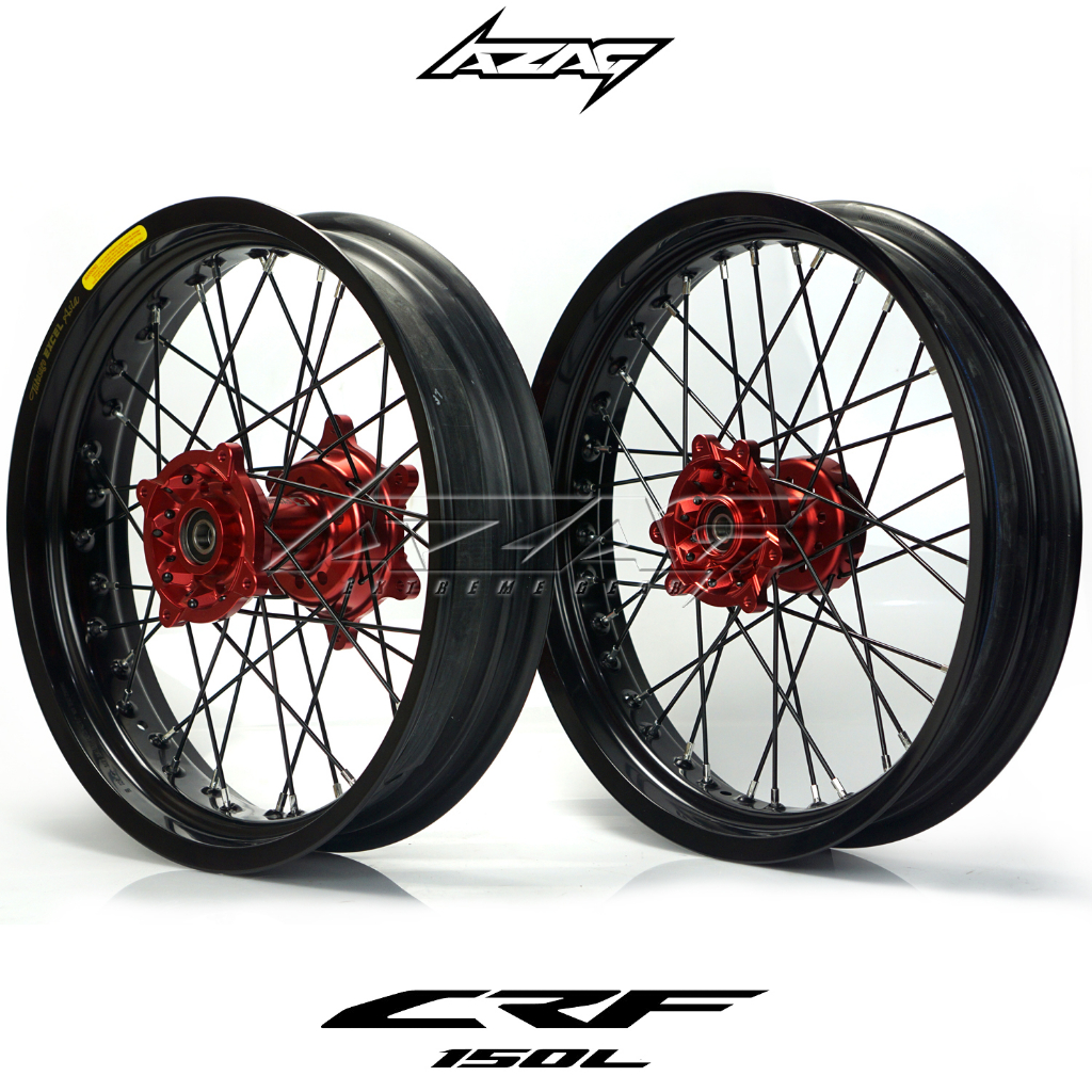 Jual velg set motor honda crf 150 modif supermoto excel expedition cnc ...