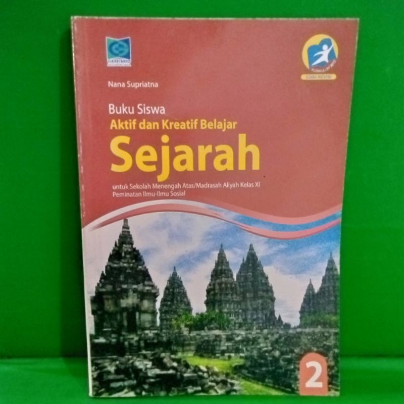 Jual Buku siswa sejarah peminatan untuk SMA kelas 2 XI 11 kurikulum 2013 revisi facil | Shopee ...
