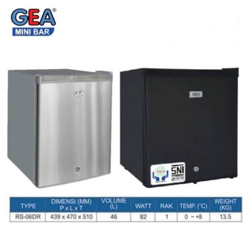 Jual GEA RS06DR GEA KULKAS MINI BAR GEA MINI BAR RS06 GEA KULKAS KAMAR ...