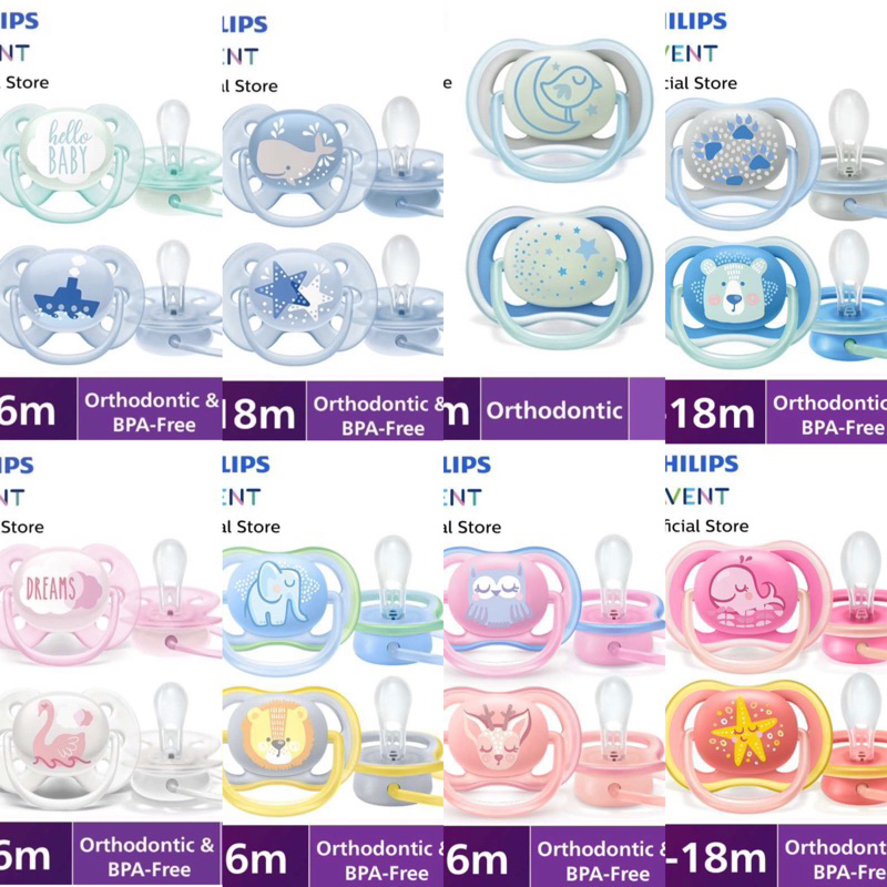 Jual AVENT Empeng Ultra Air Glow-In-The-Dark|Ultra Air Pacifier ...
