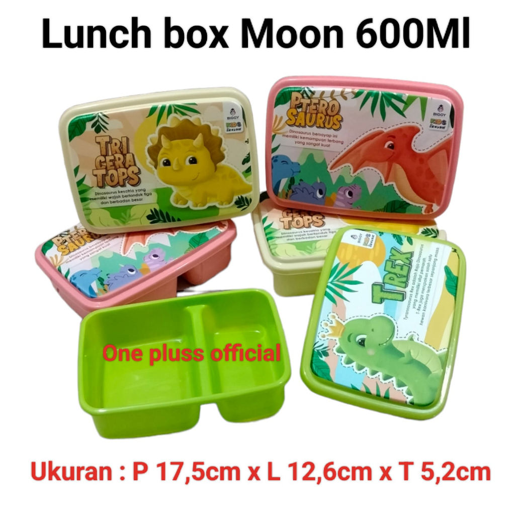 Jual Lunch box / Kotak Makan Tempat Bekal MOON/ Lunch Box MOON Souvenir ...