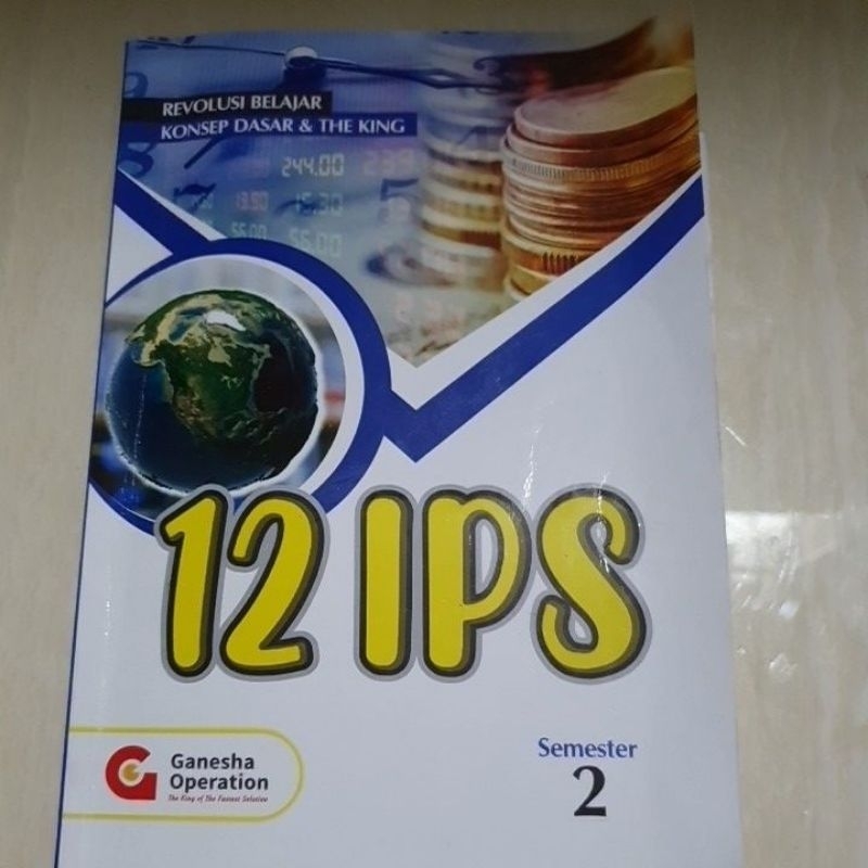 Jual Buku Revolusi Belajar Konsep Dasar & The King SMA kls 12 IPS semester 2 | Shopee Indonesia