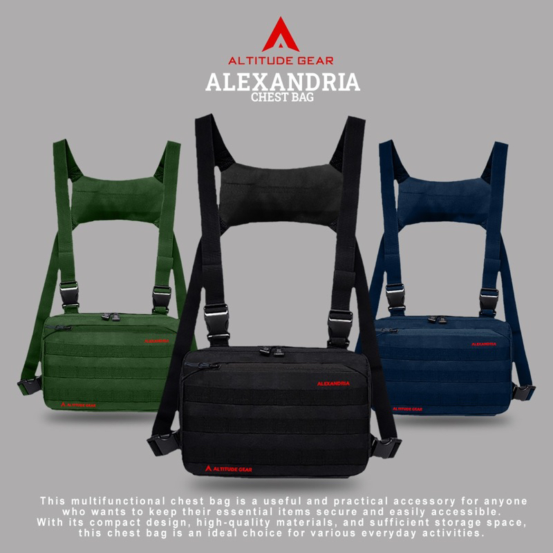 Jual Altitude Gear Alexandria Chest Bag Tas Dada Tactical Outdoor ...