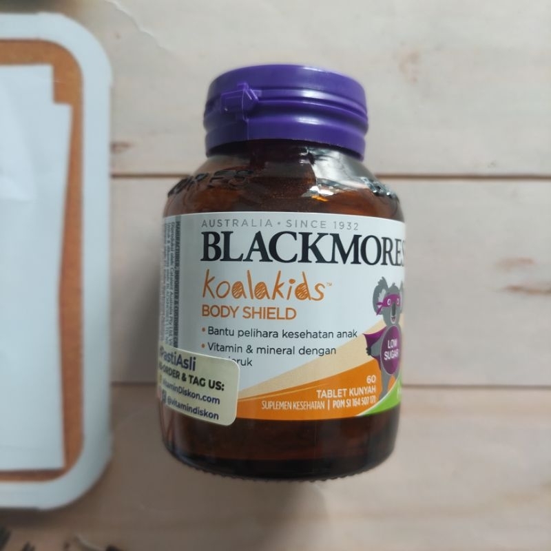 Jual BLACKMORES KOALA KIDS BODY SHIELD 60 tablet - Multivitamin ...