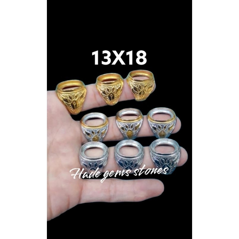 Jual RING EMBAN TITANIUM SUPER MODEL SCORPION DIM 13X18 | Shopee Indonesia