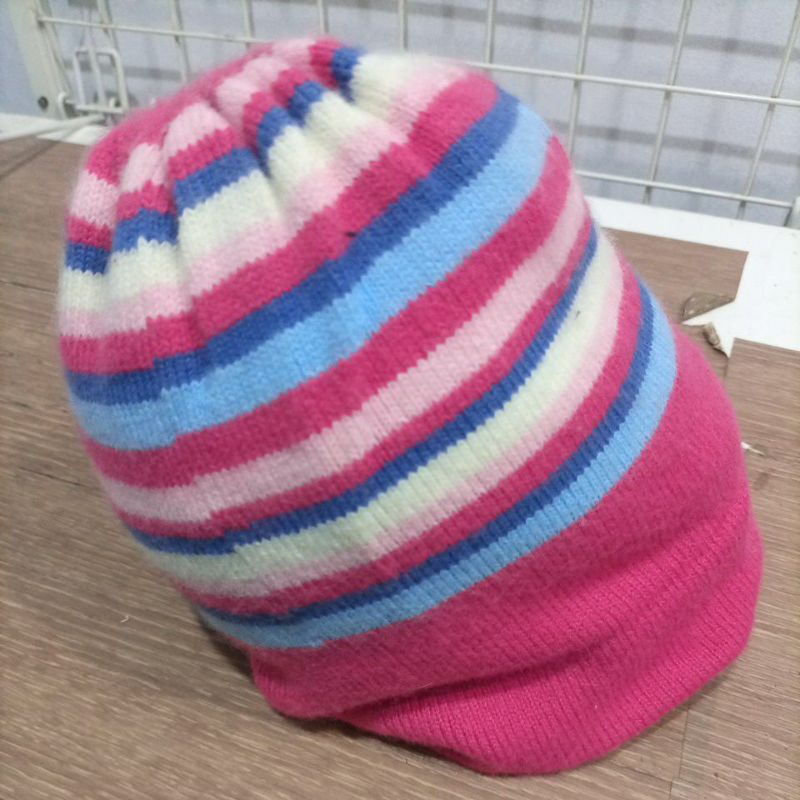 Jual COLD WEAR kupluk- topi berwarna- tinggi21cm diameter bawah15-16cm ...