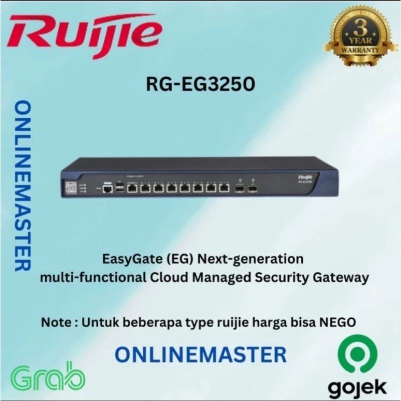 Jual Ruijie Router Gateway RG-EG3250 | Shopee Indonesia