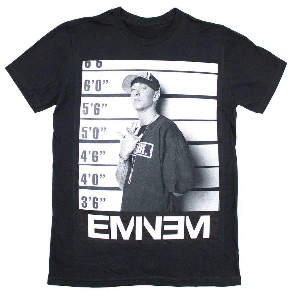 Jual BAJU KAOS Eminem Police Lineup T-shirt | Shopee Indonesia