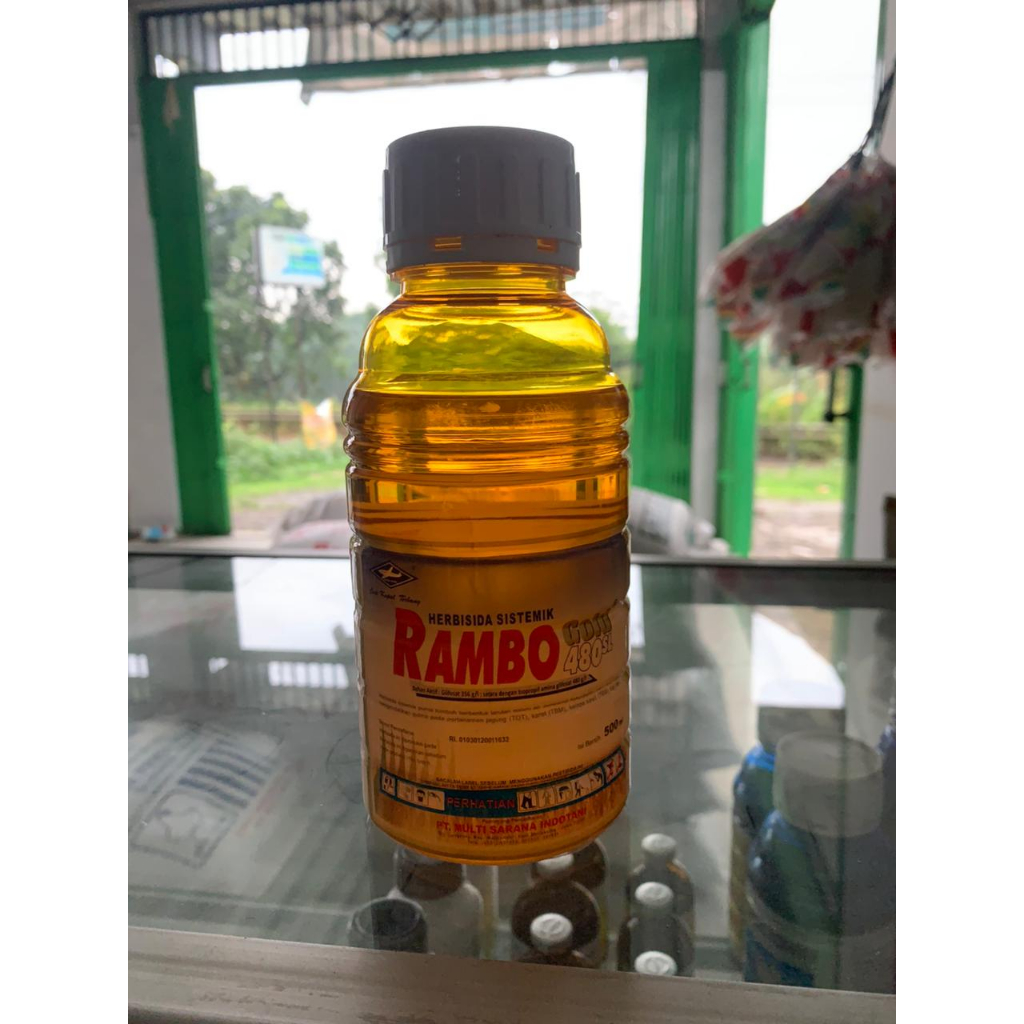 Jual Herbisida Rambo Gold 480 SL 500 ml Obat Pembasmi Racun Rumput ...